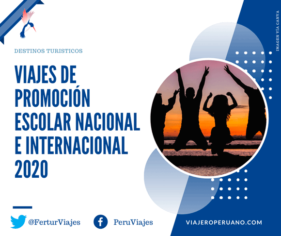 Viajes de Promoción Escolar 2020: Nacional e internacional